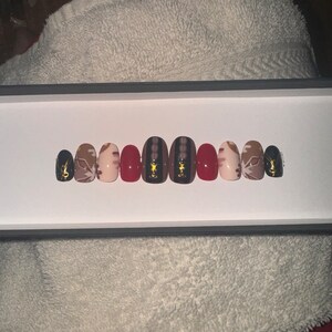 Raiden Inspired Nails - Etsy