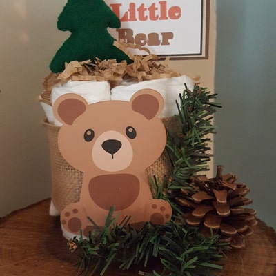 Baby Bear SVG Cut File, Cute Baby Woodland Animal Svgs, Cut Files to ...