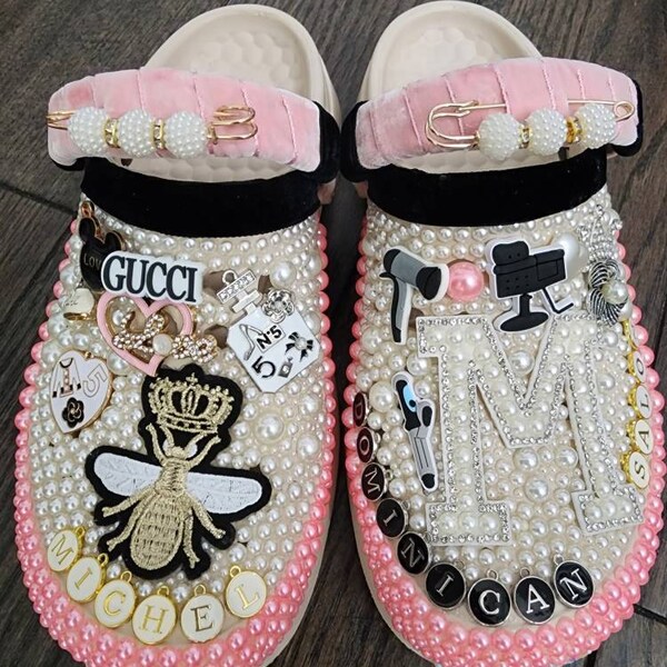 Venice Cursive Letter J White Iron-on Patch Applique for Craft ...