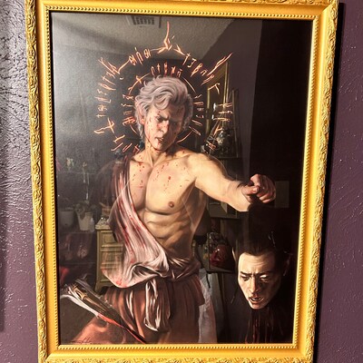 Ulquiorra Cifer cero Original BLEACH Art Poster Print - Etsy