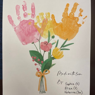 Mitten Poem Handprints Footprints Art Craft, Baby Toddler Kids Art ...