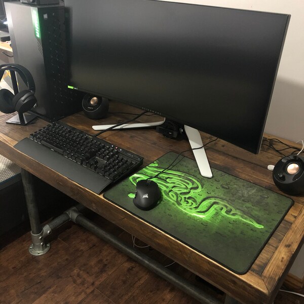 Ashwood Desk - Rustic Desk - Office Desk, Custom Made From Reclaimed ...