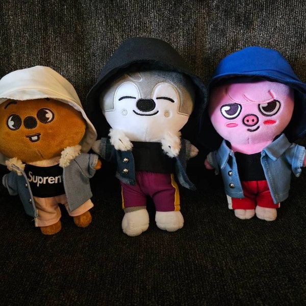 3RACHA Skzoo Clothes, Chan’s Room, Skzoo Outfits, Kpop Doll Gifts ...