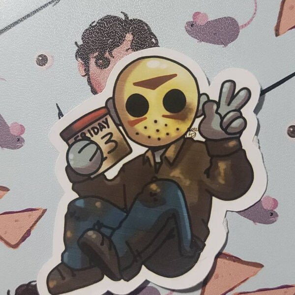 Slasher Stickers - Ghostface Sticker - Etsy