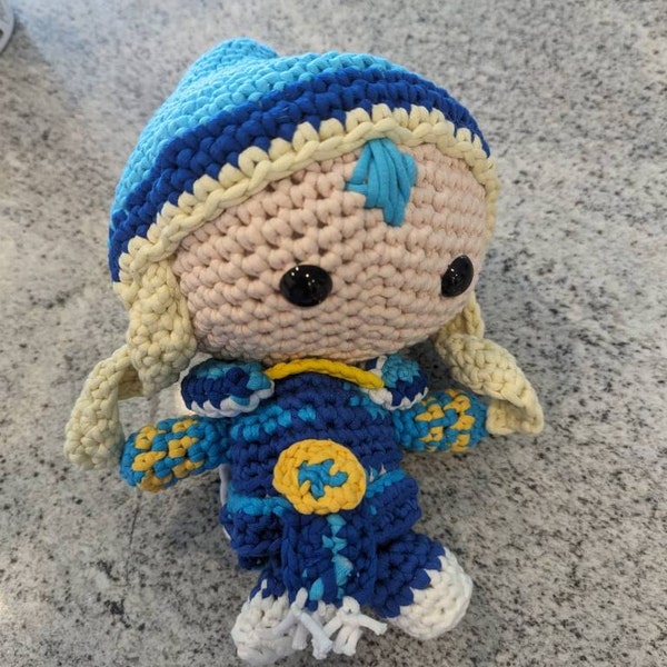Kpop Demon Hunters Jinu Saja Boys Crochet Figure Amigurumi Pattern PDF ...