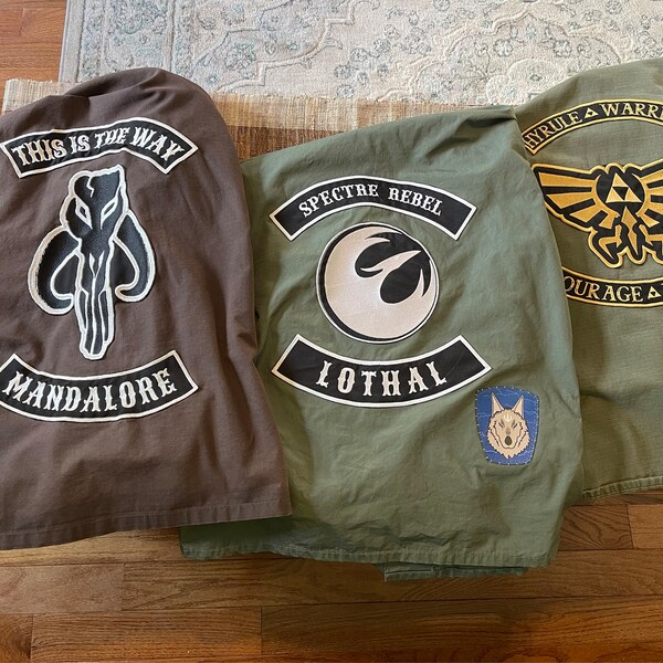 Star Wars Rebel Scum Jacket Back Patch Set - Etsy
