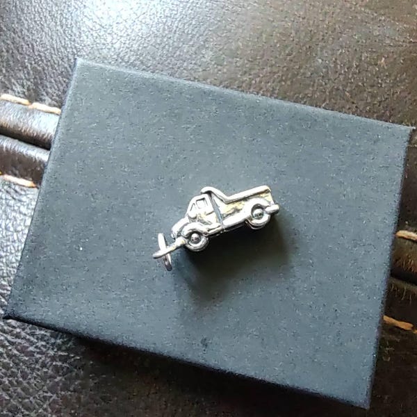 Sterling Silver Dump Truck Charm, .925 Silver, Construction, Excavation ...