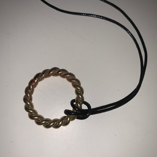 One 1/4 of a 999 Cubit Copper Tensor Energy Ring in Heavy 10 Gauge ...