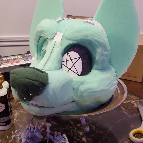 PDF TEMPLATE: Fursuit Head Base - Fox! Digital Download - Etsy