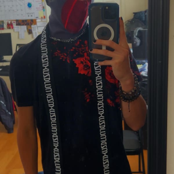 CLANCY MASK TOP Tyler Joseph Mask preorder Clancy Stole Options - Etsy