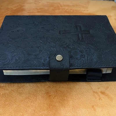 Personalized KJV Holy Bible Cover Custom Leather Holy Bible - Etsy