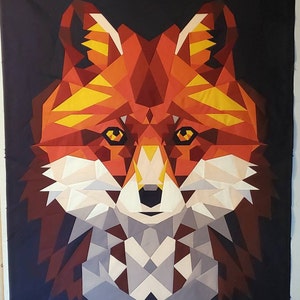 The Modern Fox Quilt Kit - Etsy