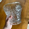 Vintage EAPG Footed Glass Bowl Compote Punch Bowl With Flower Motif Ca ...