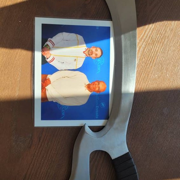 Klingon sword of Kahless Bat'leth. High Quality Hardened Steel Star ...