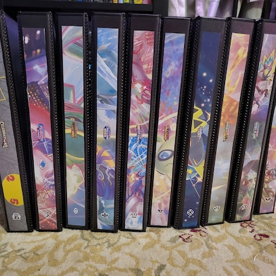 Sword & Shield Series FRONT Binder Covers Pokemon TCG Organize Pokemon ...