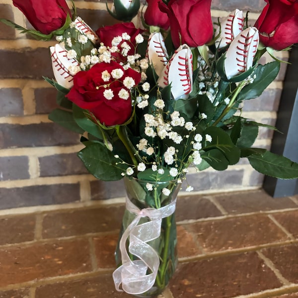 Baseball Roses, Sports Rose, Football, Soccer, Volleyball, Basketball ...