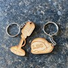 JW LDC Wood Keychain - Etsy