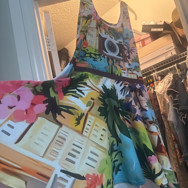 Puerto Rico DTMF BB Skater Dress | Camera Design | Concert Tours DTMF ...