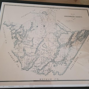Alabama 1819 Old State Map Detailed Early Map War of 1812 - Etsy