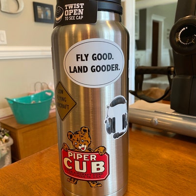 Realistic Piper J3 Cub Sticker Airplane Sticker Pilot Gift - Etsy