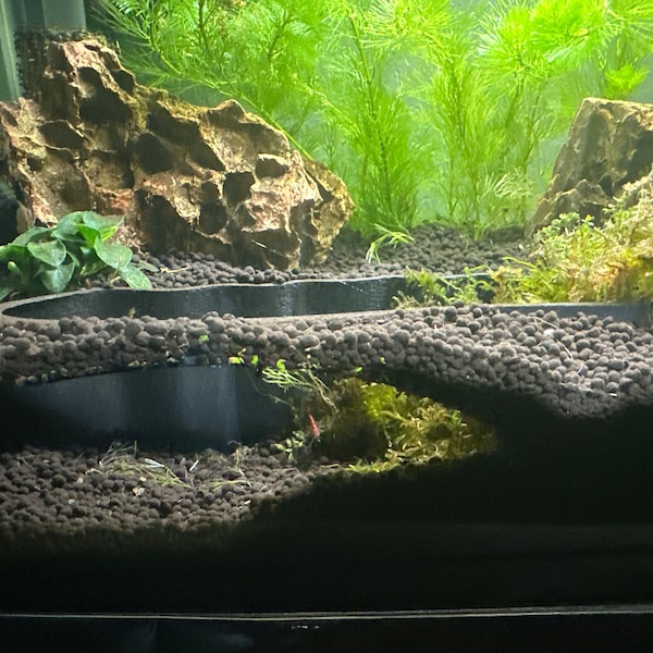 Aquarium Natural Corner Underground Cave (L) - Etsy