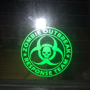 Zombie Outbreak Response Team SVG, EPS, JPEG Clean Lines, Ready for ...