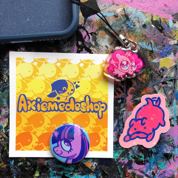 MLP Epoxy Phone Charms! - Etsy