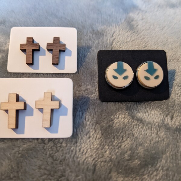 Mario / Mushroom / Question Mark Stud Earrings - Etsy