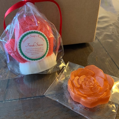 Christmas Mitten Soap Winter Soap Holiday Soap Christmas Gift Soap ...