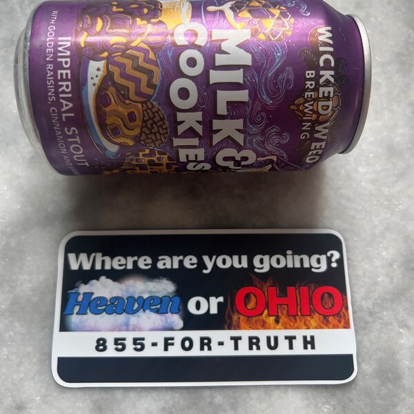 Where Are You Going? Heaven or Ohio? Car Funny Meme Bumper Magnet - Etsy