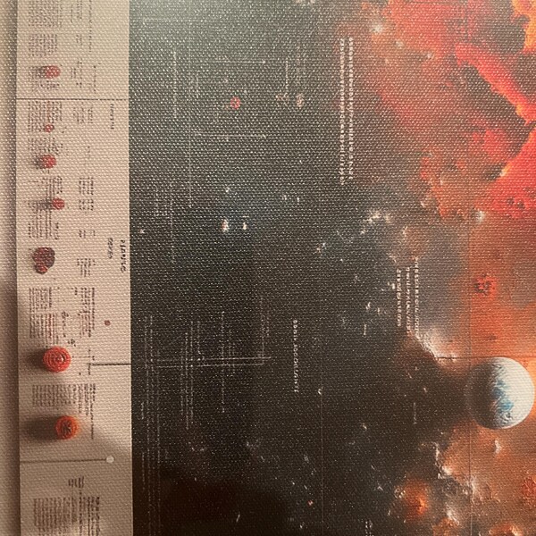 Teen Boy Space Astronaut Poster, Bedroom Art, Game Room Art, Moody ...