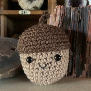 Crochet Acorn Plush Thanksgiving Decoration Amigurumi Acorn - Etsy