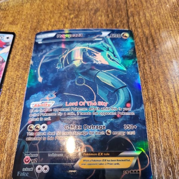 The Undefeatable Red Gx Pokemon Card - Etsy