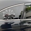 Spider Web Car Decal, Car Window Decal, Vinyl Decal Sticker, Rear ...