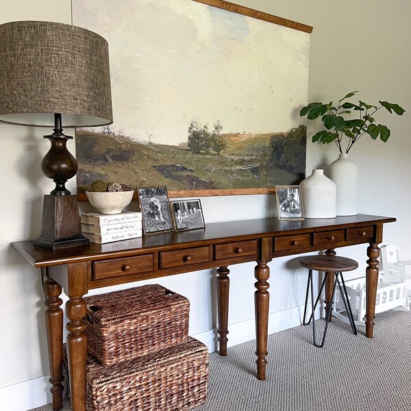 Large Scripture Art Scripture Wall Art I Will Give You Rest Matthew 11: ...