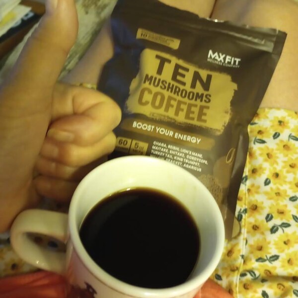 Mushrooms Instant Coffee Organic 60 Servings / Immune Boosting Coffee ...