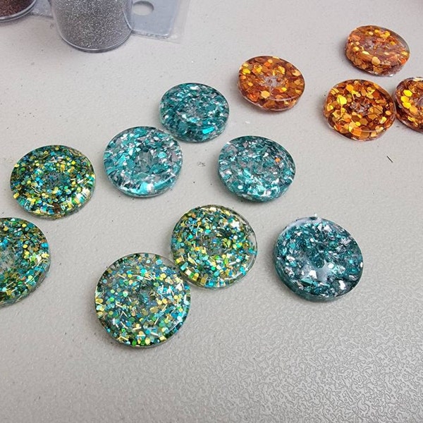 Button Silicone Mold for Resin, Button Resin Mold ,mini Earring Charm ...