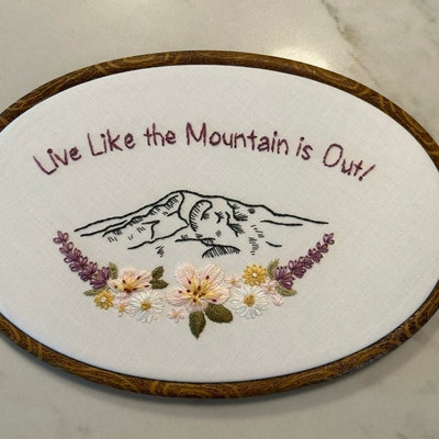 Embroidery PDF Pattern, Paper Crane Embroidery, Cherry Blossom ...