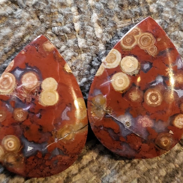 Bold and Beautiful Dyed Orbicular Agate – Unique Black Patterns - Etsy