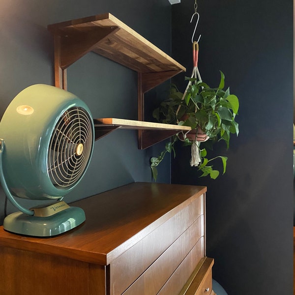 Solid Wood Floating Shelves: Japandi Mid-century Modern Decor 2 Shelves ...