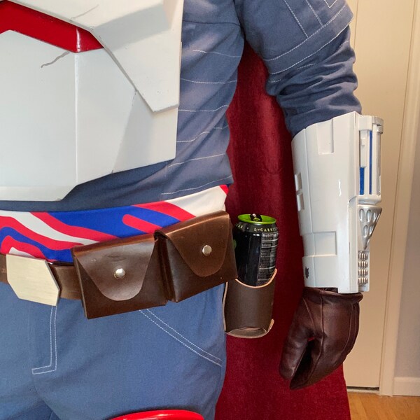 U-lock Holster for Kryptonite Bicycle Locks - Leather D-lock Holder for ...