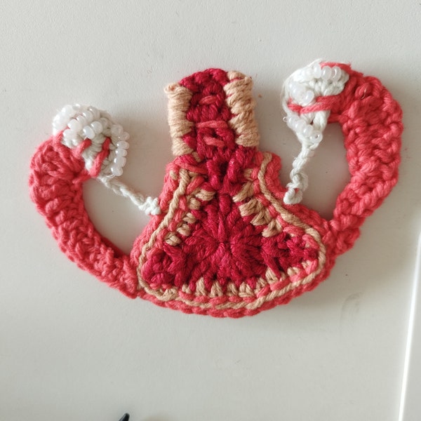 CROCHET PATTERN Anatomy of a Person Keychain by Asessune (instant PDF ...