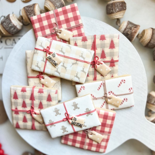 Country Christmas Digital Paper – Seamless Holiday Patterns (digital ...