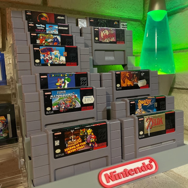 Nintendo 64, N64 18 Cartridge Display Stand, 3D Printed - Etsy