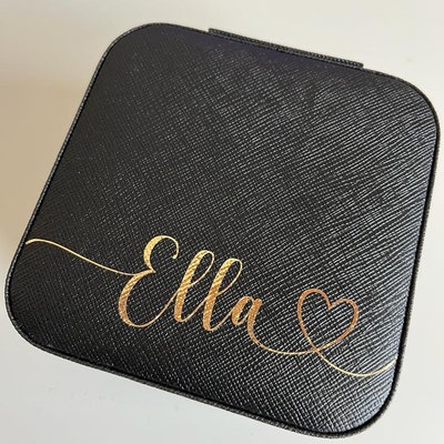 Custom Jewellery Box, Personalised Jewellery Boxes, Travel Jewellery ...