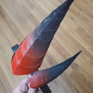 Fantasy Deanerys Dragon Inspired 3d Printed Double Set Horns on ...