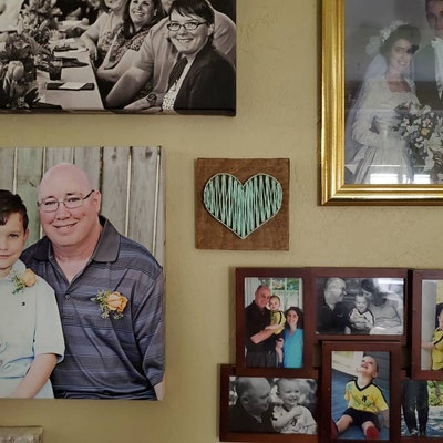 DIY String Art Christmas Lights Pattern String Art Template - Etsy