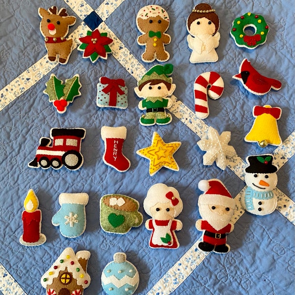 Pattern - Felt Celestial Sewing Pattern - Rainbow, Sun, Cloud, Moon ...