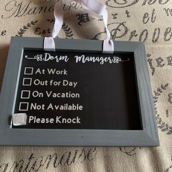 Door Sign,magnetic Door Sign,office Door Sign,coral Themed Door Sign ...