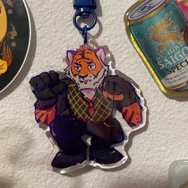 Omori Acrylic Keychain - Sunny Basil Mari Hero Kel Aubrey - Etsy